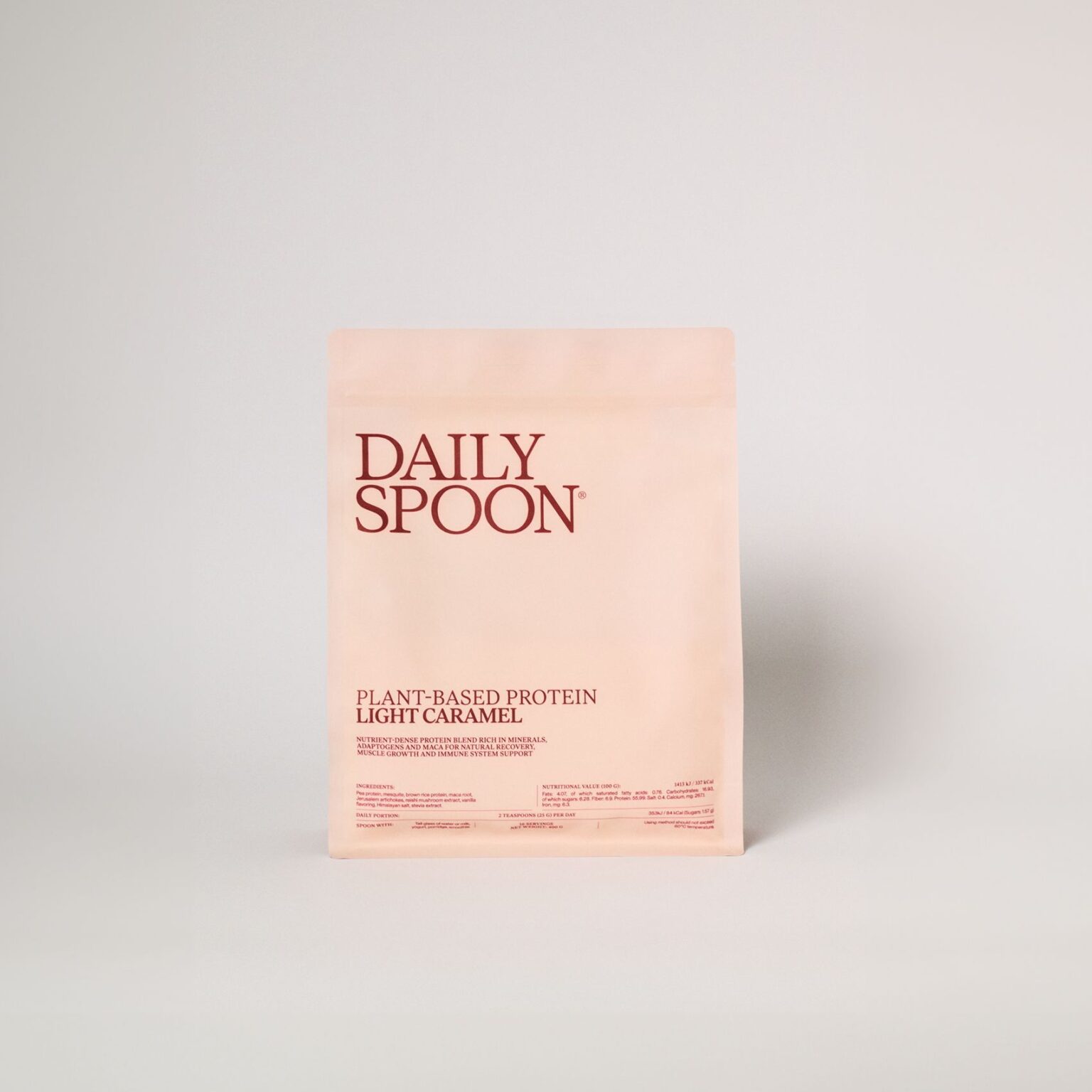 Karameliniai augaliniai baltymai | Daily Spoon